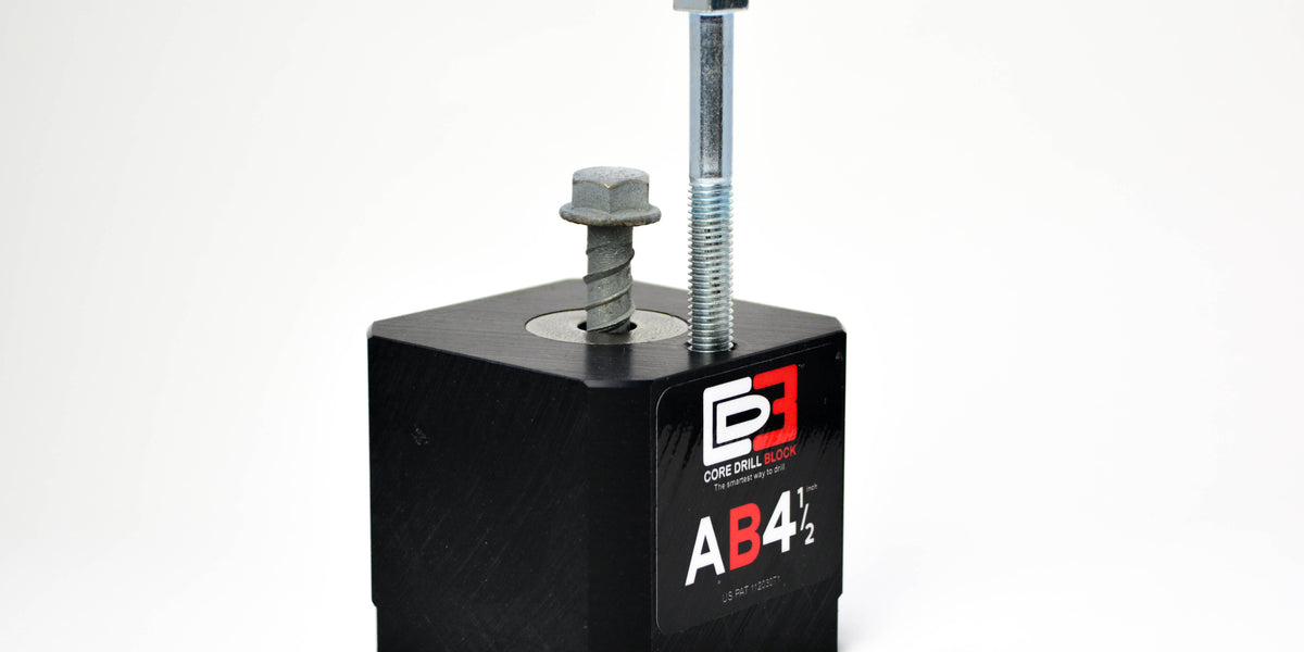 Angular Block Imperial Size — Core Drill Blocks