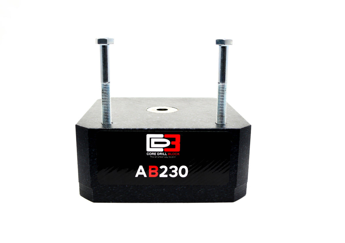 AB230 – Fits 230mm Core Bit – Angle Block (Metric) — Core Drill Blocks