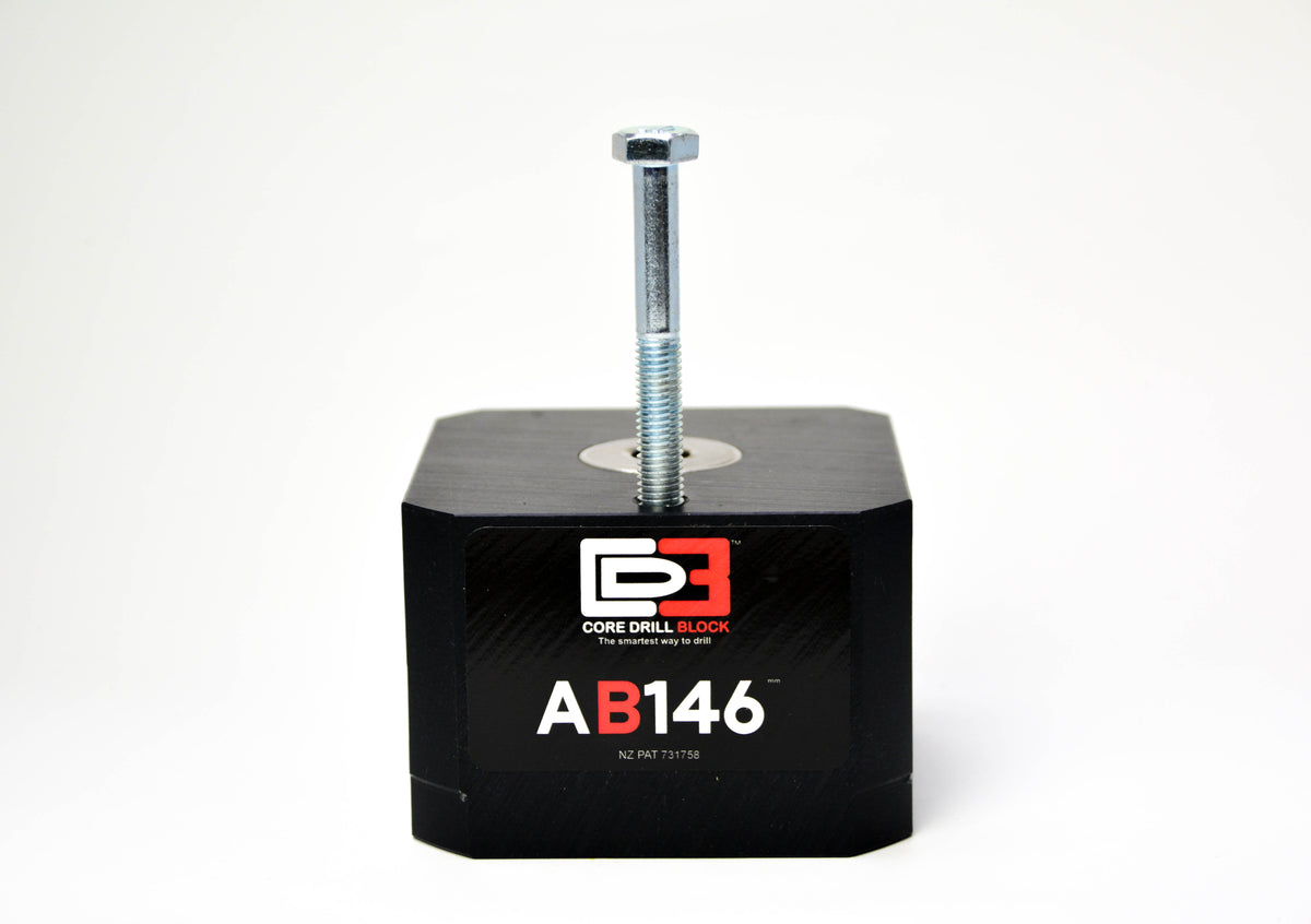 AB146 – Fits 146mm Core Bit – Angle Block (Metric) — Core Drill Blocks