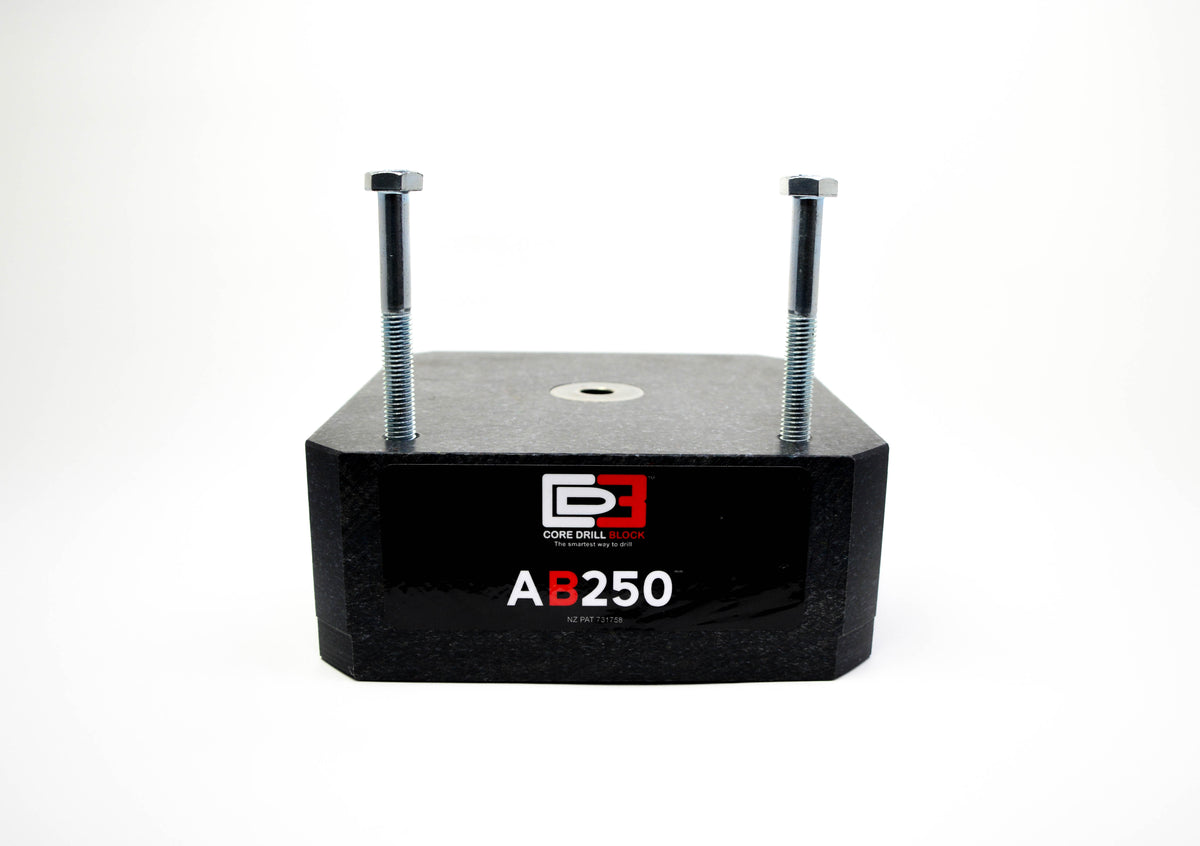 AB250 – Fits 250mm Core Bit – Angle Block (Metric) — Core Drill Blocks
