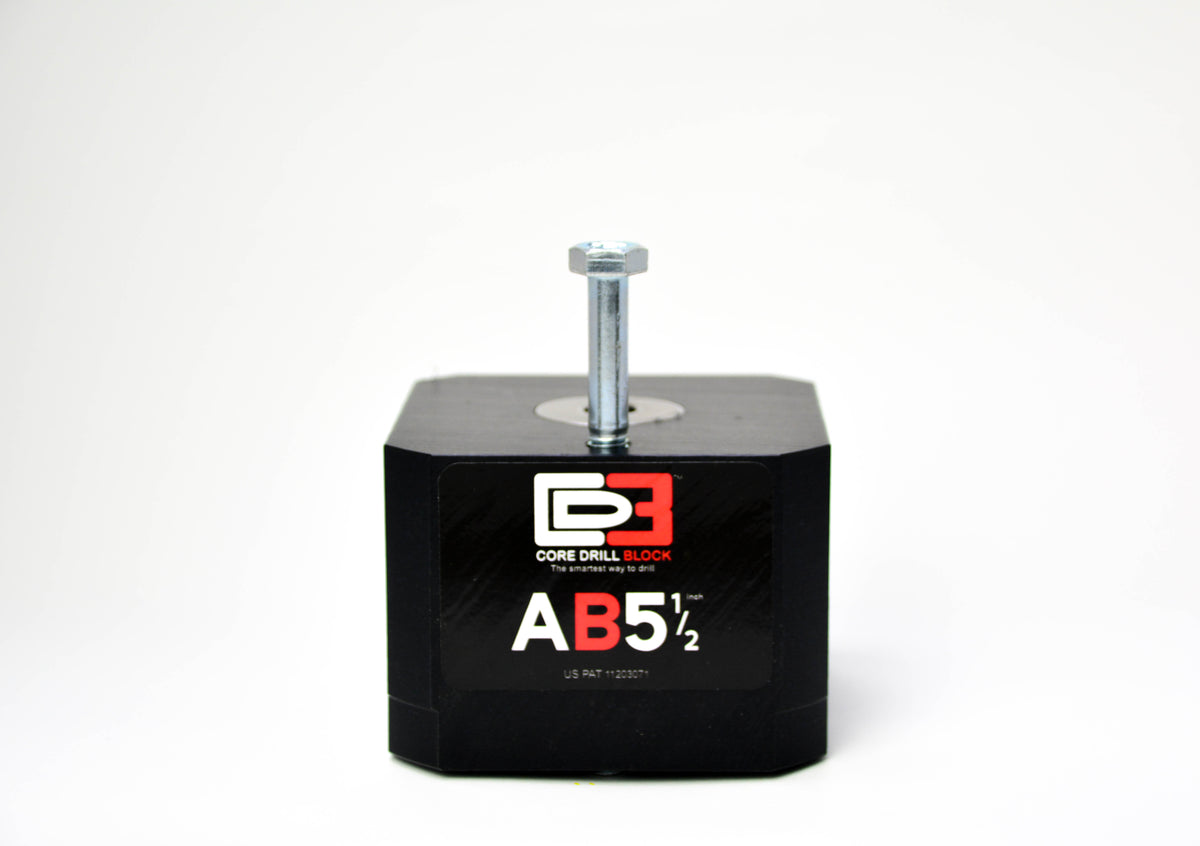 AB5 ½” – Fits 5 ½ Inch Core Bit – Angle Block (Imperial) — Core Drill ...