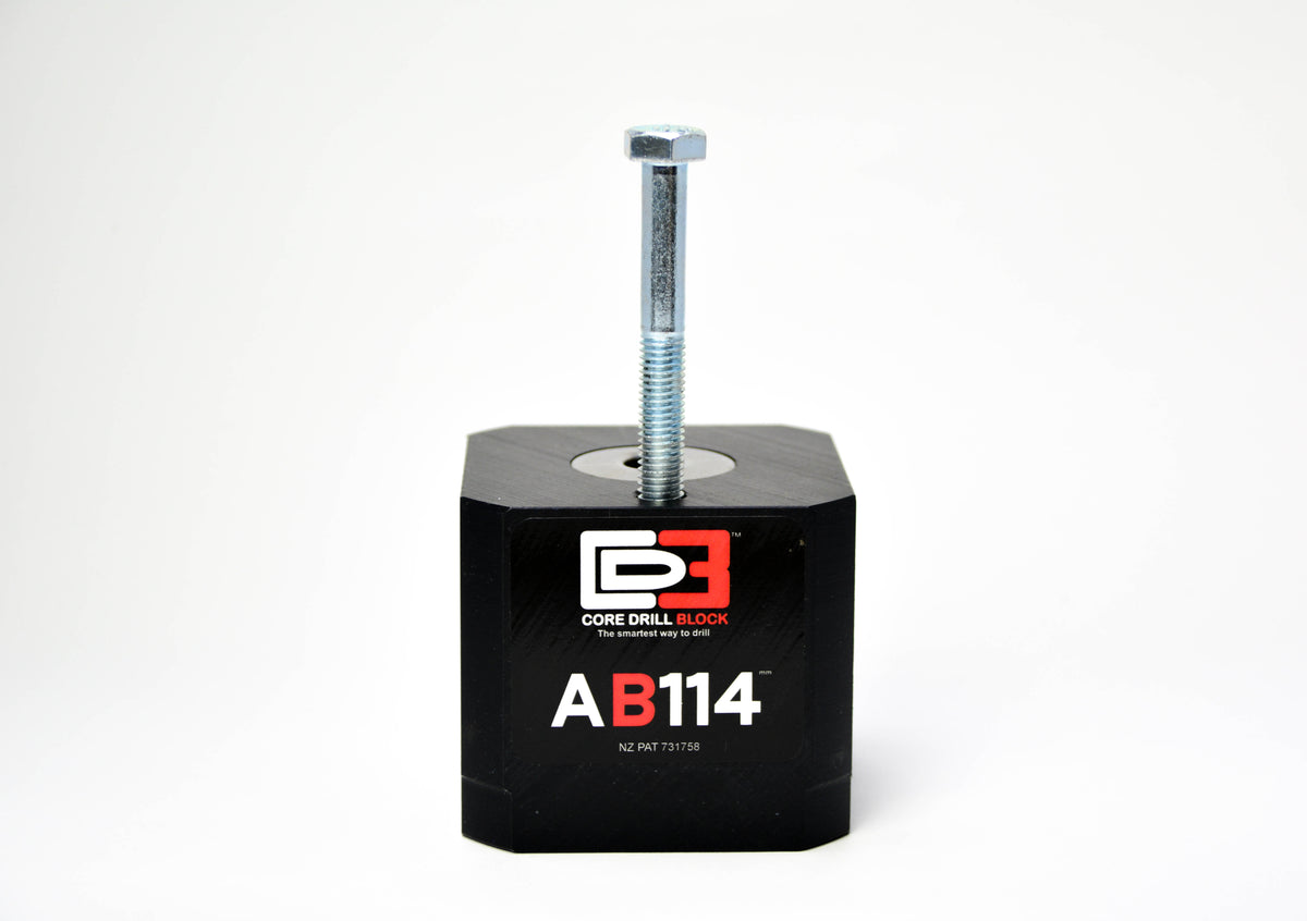 AB114 – Fits 114mm Core Bit – Angle Block (Metric) — Core Drill Blocks