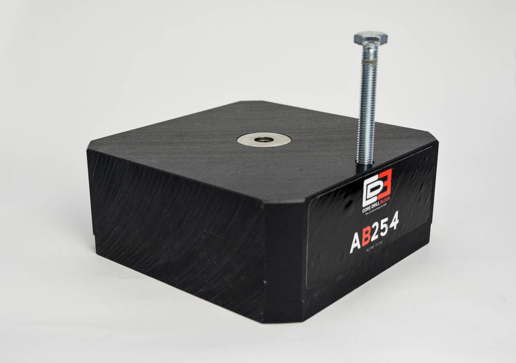 AB254 – Fits 254mm Core Bit – Angle Block (Metric) — Core Drill Blocks