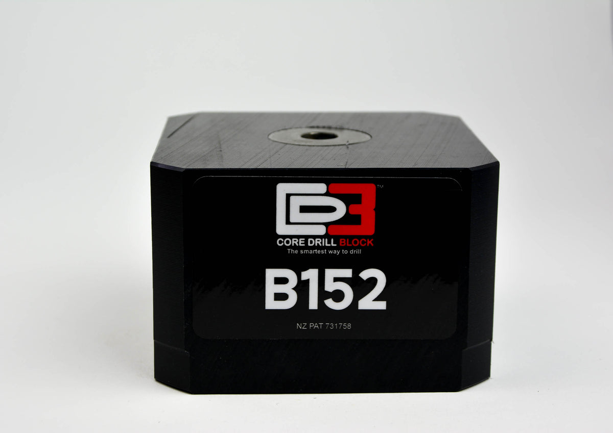 B152 – Fits 152mm Core Bit – Standard Block (Metric) — Core Drill Blocks