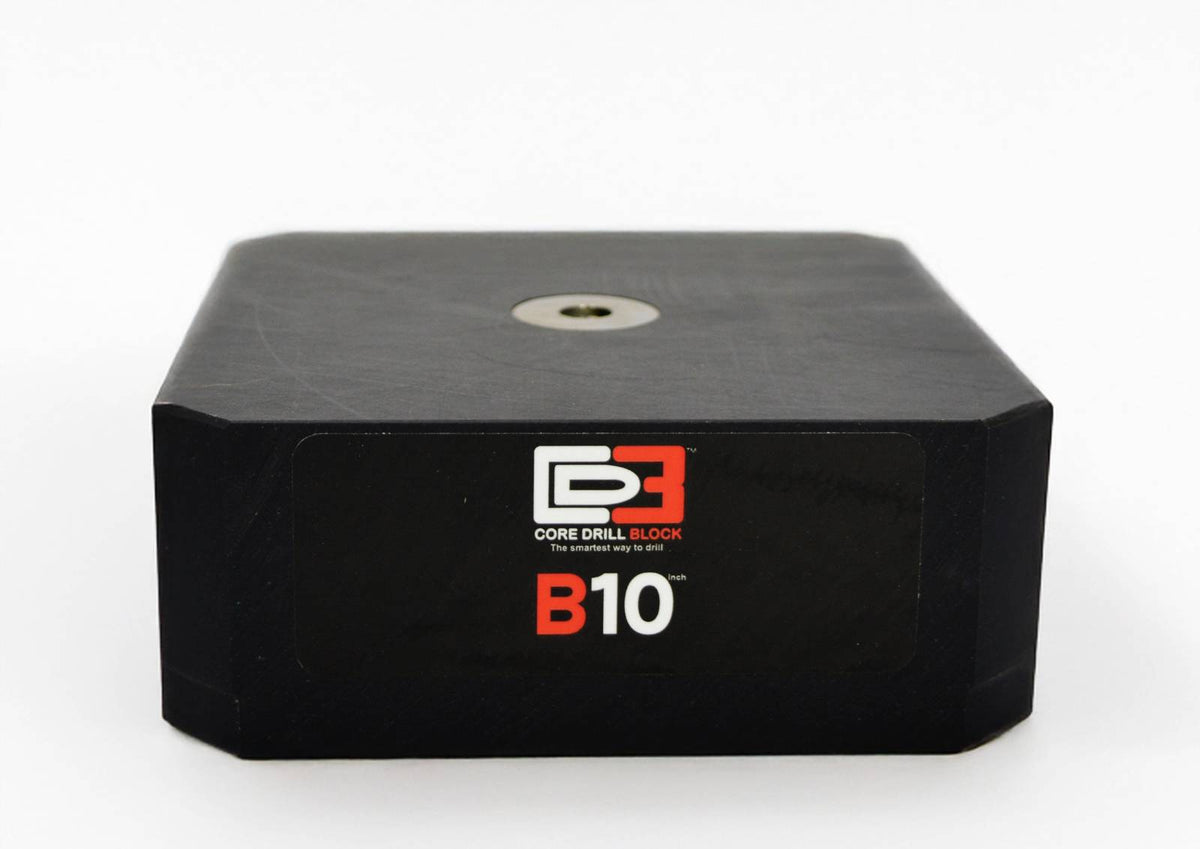 B10" - Fits 10 Inch Core Bit - Standard Block (Imperial) — Core Drill ...